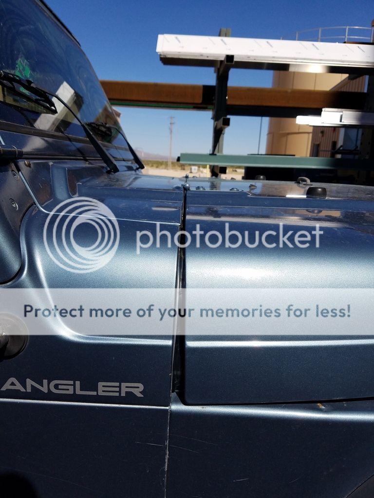 Hood/grill alignment/body work question | Jeep Enthusiast Forums